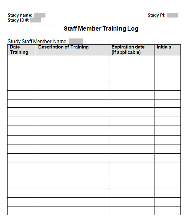 Employee Training Record Template Excel – planner template free Employee Training Record Template Excel – planner template free